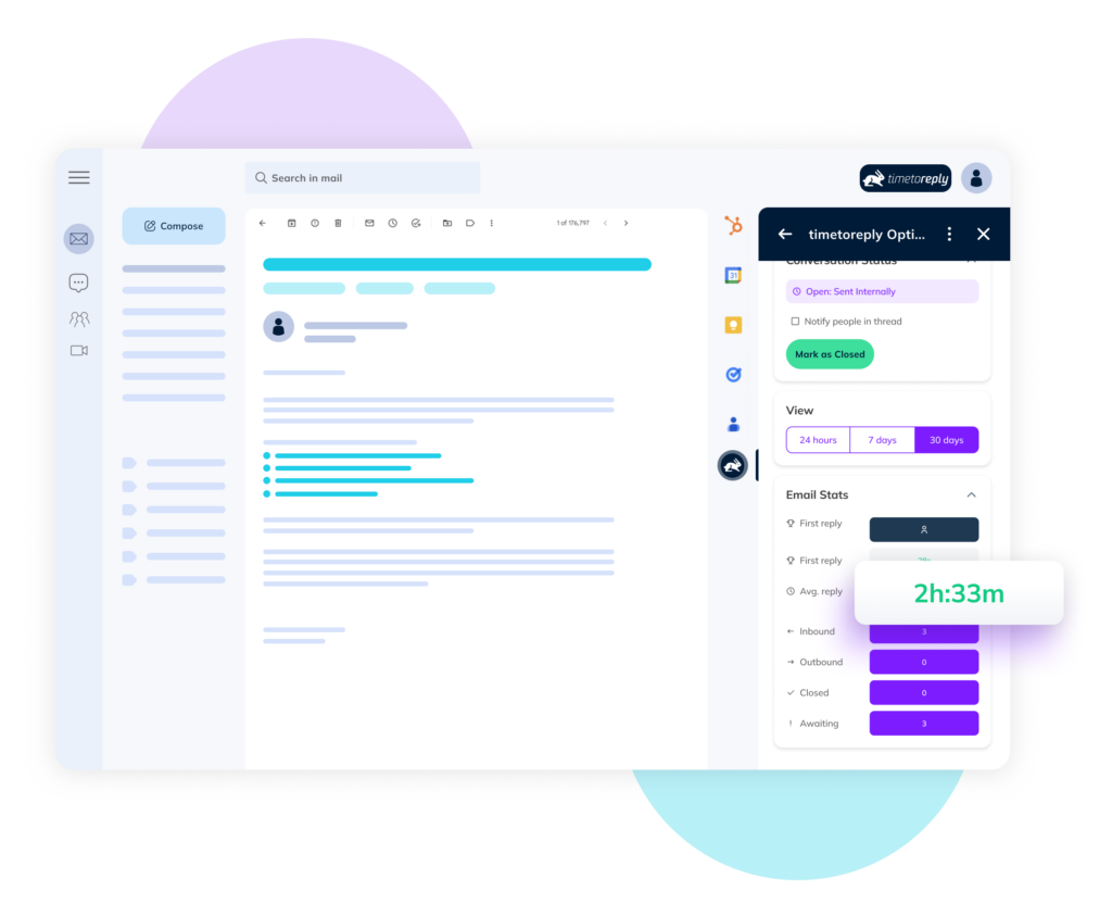 Outlook Email Analytics and Microsoft 365 - timetoreply